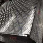 Tole Grain de Riz en Alu - Antidérapant - Tôle aluminium